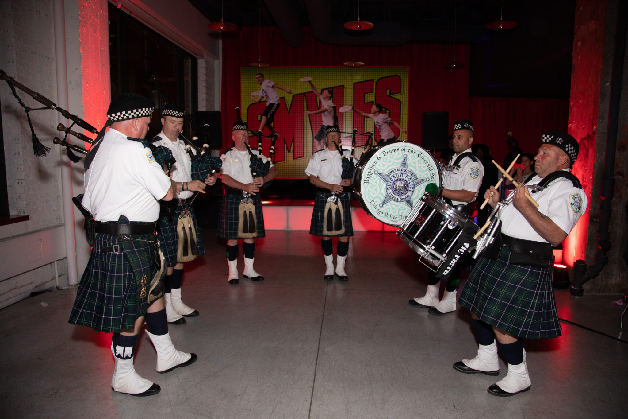 Smyles Ultimate Frisbee Themed Red and Neon Green Celebration at ...