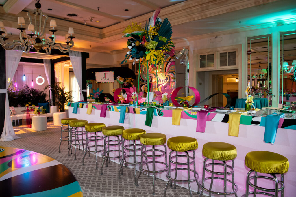 Pucci Inspired Miami Nightclub White Party Milestone Event - Rochelle L ...